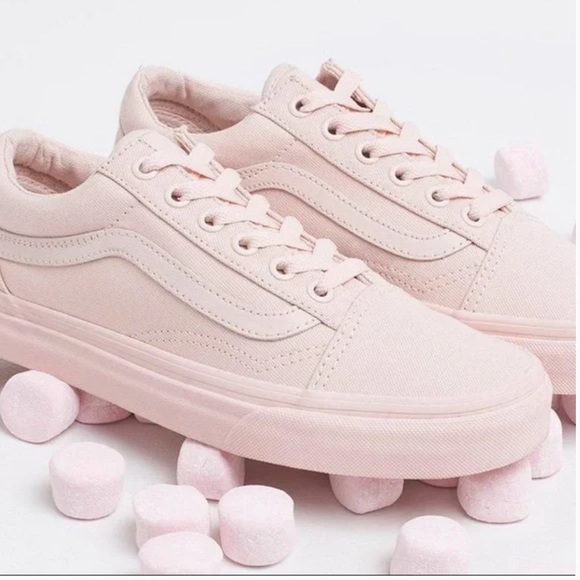 Vans | Shoes | Vans Old Skool Peach Blush Sneaker Womens 7 | Poshmark